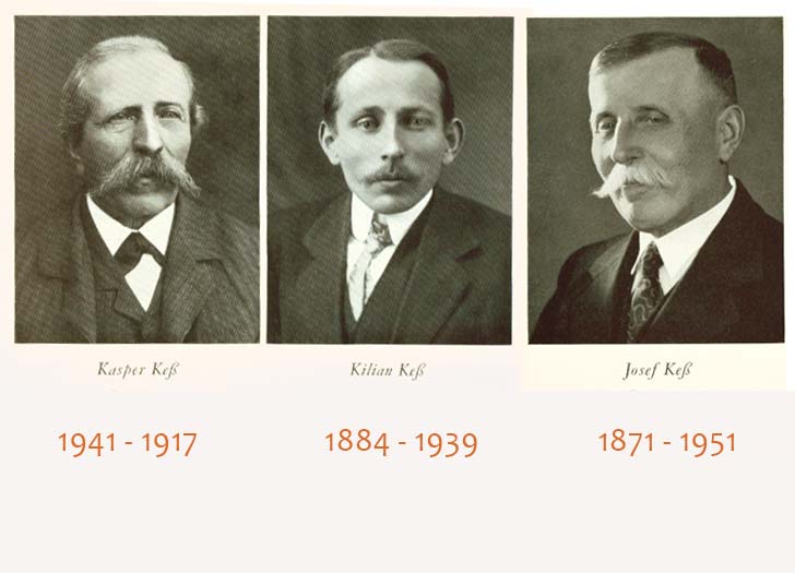 Firmengeschichte der gebr. Kess Sägewerk GmbH in Hammelburg